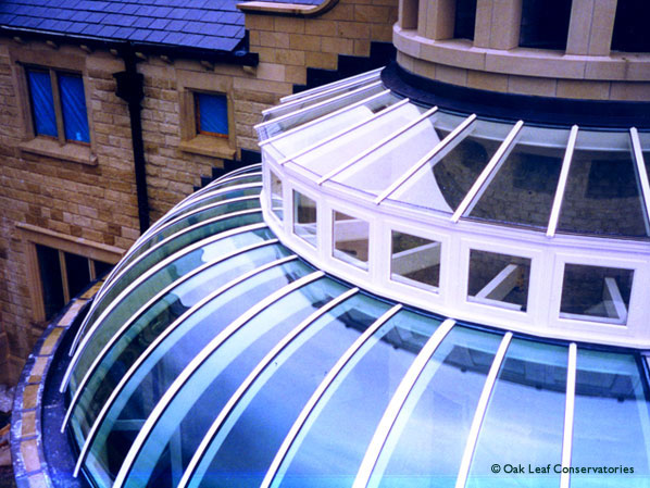 Domed Conservatories - Oak Leaf Conservatories